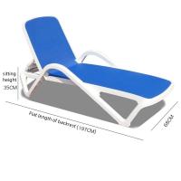 China Outdoor Furniture Contemporary Design Style Sun Lounger for Leisure Beach Chair Needs for sale