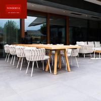 China OEM/ODM Modern Outdoor Furniture Rattan Chair Dining Set with Adjustable Height for sale