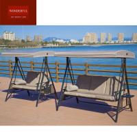 China Kids Hanging Swing Chairs Metal Leisure Swing Bed Hammock with Roof Outdoor Furniture for sale