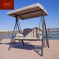 China Kids Hanging Swing Chairs Metal Leisure Swing Bed Hammock with Roof Outdoor Furniture for sale