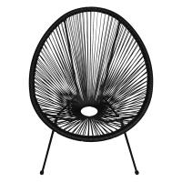 China Outdoor Furniture Garden Metal Chairs with Cushion and UV Resistant Performance for sale