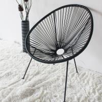 China Outdoor Furniture Garden Metal Chairs with Cushion and UV Resistant Performance for sale