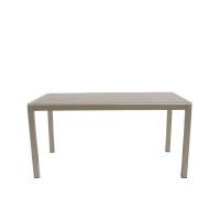 China Hotel Outdoor Furniture Patio Set Modern Aluminum Home Garden Plastic Wood Chair Table for sale