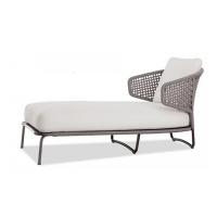 China Outdoor Rattan Furniture Daybed and Aluminum Sun Lounger for Outdoor in Swimming Pool for sale