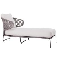 China Outdoor Rattan Furniture Daybed and Aluminum Sun Lounger for Outdoor in Swimming Pool for sale