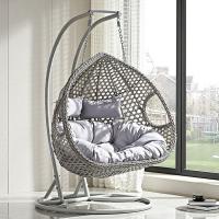 China Outdoor Hanging Swing Chair for Hotel Furniture Durable and Waterproof Fabric Cushion for sale