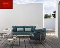 China Modern Design Pool Garden Sofa Outdoor Furniture Luxury Exterior Sofa Bamboo Folded NO for sale