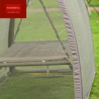 China Cottage Garden Furniture Outdoor Leisure Swing Bed Gazebo with Mosquito Net for sale