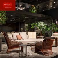 China Outdoor Home Furniture Modern Rope Sofa Chair with Customized Modern Design Style for sale