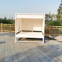 China Outdoor Furniture Aluminum Sun Lounger Bed for Hotel Resort and Villa for sale