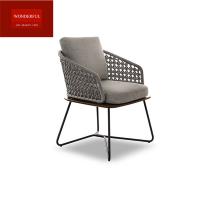 China Modern Outdoor Rattan Rope Restaurant Dinning Chair for Customer Requirements for sale