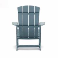 China General Outdoor Furniture Half-Assembled Wooden Adirondack Chair for Garden and Beach for sale
