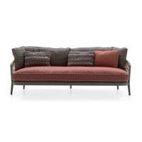 China Leisure Comfortable Outdoor Furniture Garden Patio Rattan Sofa for Two Seat Relaxation for sale