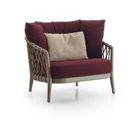 China Leisure Comfortable Outdoor Furniture Garden Patio Rattan Sofa for Two Seat Relaxation for sale