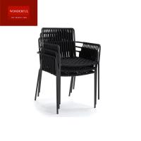 China Home Used Outdoor Dining Chair with Customized Good Standard Rope and Foldable Design for sale