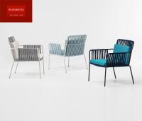 China Home Used Outdoor Dining Chair with Customized Good Standard Rope and Foldable Design for sale