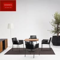 China Home Used Outdoor Dining Chair with Customized Good Standard Rope and Foldable Design for sale