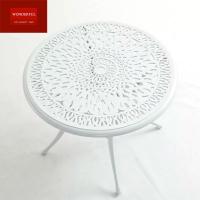 China Outdoor Garden Furniture Metal Cast Aluminum Dining Set for Backyard Entertaining for sale