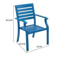 China NO Folded Aluminum Chairs for Outdoor Leisure Hotel Restaurant Garden Beach Cafe for sale