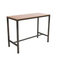 China Outdoor Bar Furniture High Bistro Nightclub Patio Aluminum Commercial Bar Table and Chairs for sale