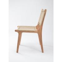 China High Class Dining Chair Modern Braided Rope Furniture for Fashionable Restaurants for sale