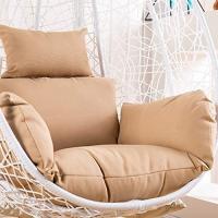 China 194.5X109X94.5cm Outdoor Double Seat Garden Furniture Rattan Patio Swings Hanging Egg Chair with Stand Plastic for sale