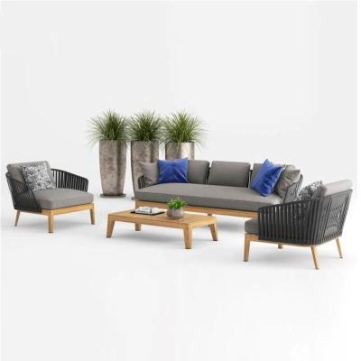 China Set of Modern Wooden Sofas for Luxury Living Room in Fashionable Hotel or Apartment for sale