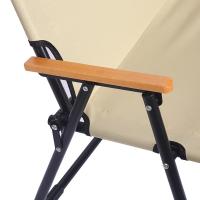 China Folded Yes Stylish Folding Beach Chair With Hanging Handel For Camping And Travelling for sale