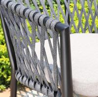 China NO Folded Modern Dining Table Set for Outdoor Furniture Garden Chairs Rattan Furniture for sale