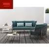 China Outdoor Furniture Modern Aluminum Garden Set with Exterior Sofa for sale