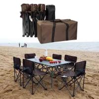 China Portable Mountain Camping Picnic Table with Chairs Modern Design and Durable Material for sale