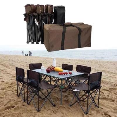 China Portable Mountain Camping Picnic Table with Chairs Modern Design and Durable Material for sale