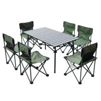 China Portable Mountain Camping Picnic Table with Chairs Modern Design and Durable Material for sale