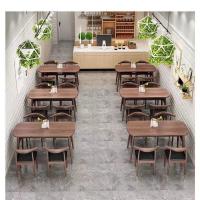 China Modern Wooden Dining Table and Chair Set The Perfect Choice for Dining Room Furniture for sale