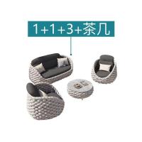 China Comfortable Set for Outdoor Garden Nordic Designed Corner Top Sell Patio Furniture for sale