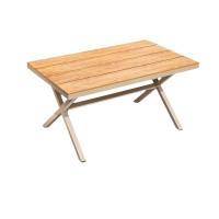China Outdoor Furniture For Garden Set Plastic Wood Dining Table And Chairs Waterproof for sale