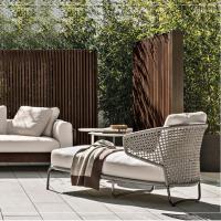 China Garden Specific Outdoor Rope Wood Sofa Set Furniture Modern For Restaurant for sale