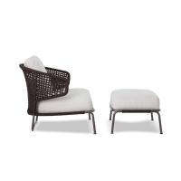China Garden Specific Outdoor Rope Wood Sofa Set Furniture Modern For Restaurant for sale