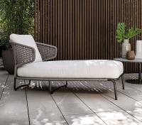 China Garden Specific Outdoor Rope Wood Sofa Set Furniture Modern For Restaurant for sale