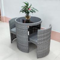 China Unique Design Rattan Coffee Table for Modern Waterproof Outdoor Garden Furniture for sale