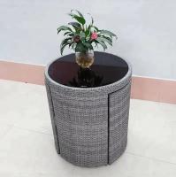 China Unique Design Rattan Coffee Table for Modern Waterproof Outdoor Garden Furniture for sale