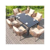 China Beauty Rattan Chair Outdoor Furniture with Aluminium Alloy Frame Customized Sizes for sale