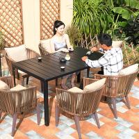 China Beauty Rattan Chair Outdoor Furniture with Aluminium Alloy Frame Customized Sizes for sale