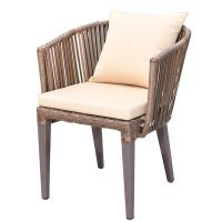 China Beauty Rattan Chair Outdoor Furniture with Aluminium Alloy Frame Customized Sizes for sale