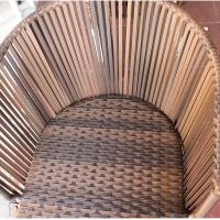 China Beauty Rattan Chair Outdoor Furniture with Aluminium Alloy Frame Customized Sizes for sale