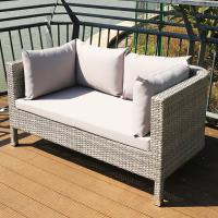 China Style Outdoor Rattan Furniture Waterproof Garden Wicker Sofa Sets for Restaurant for sale