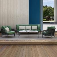 China Outdoor Furniture Custom Rattan Garden Sets for Balcony Sofa Coffee Shop and Restaurant for sale