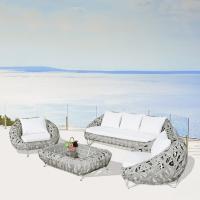 China Create a Luxurious Outdoor Space with Rattan Furniture Luxury Rope Modern Garden Set for sale