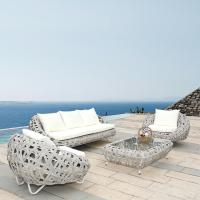 China Create a Luxurious Outdoor Space with Rattan Furniture Luxury Rope Modern Garden Set for sale