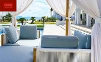 China Quick Dry Foam White Waterproof Outdoor Patio Furniture Rope Sofa for Outdoor Spaces for sale